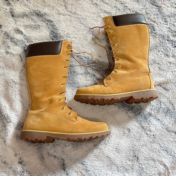 Timberland | Shoes | Nib Timberland 8633a 4 Tall Zipper Boots Wheat ...